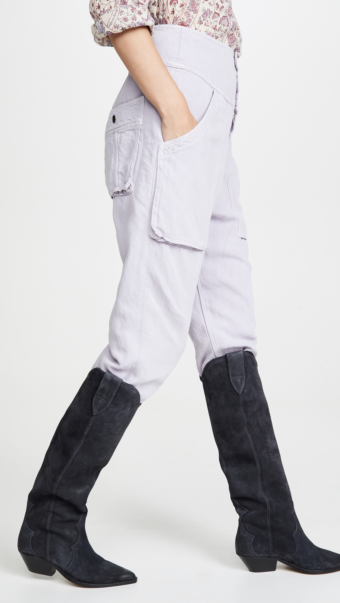 ISABEL MARANT ÉTOILE Denvee Knee High Boots